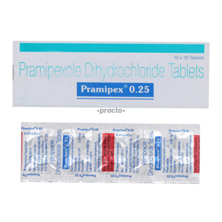 Pramipex 0.25 Tablet: View Uses, Side Effects